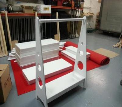 bespoke hanging rail