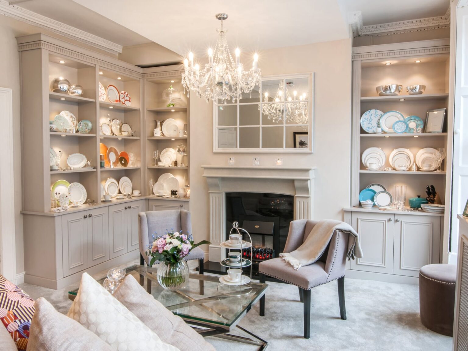 Alcove Units | Bespoke Alcove Shelving Dublin